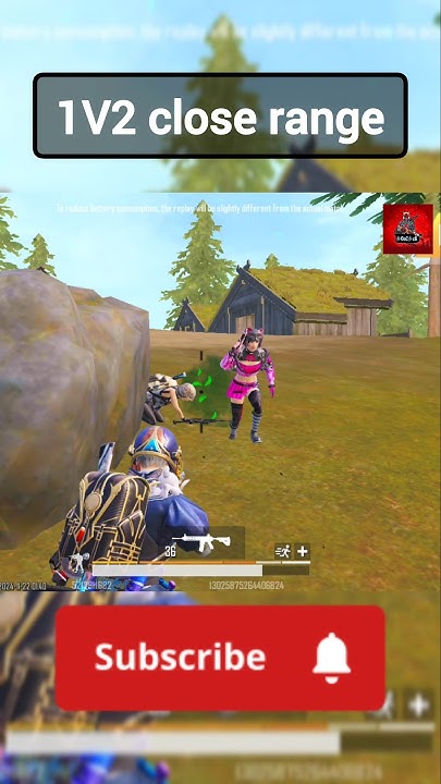 1V2 Close Range BGMI #bgmi #bgmishorts #bgmitipsandtricks #pubg #pubgmobile #closerange#1v2 # ...