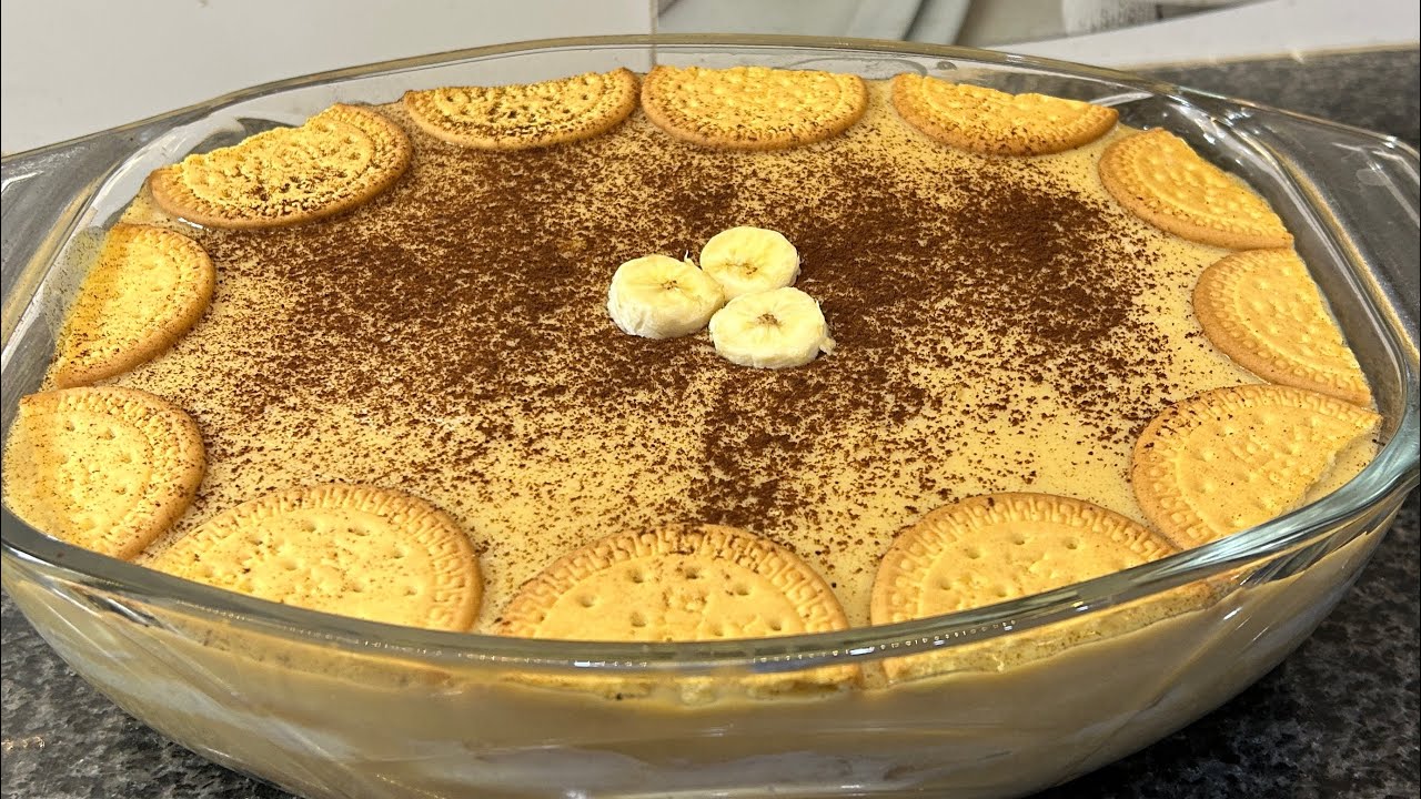Coffee Custard Trifle Delight | Marie Biscuit Dessert | No Bake Dessert ...