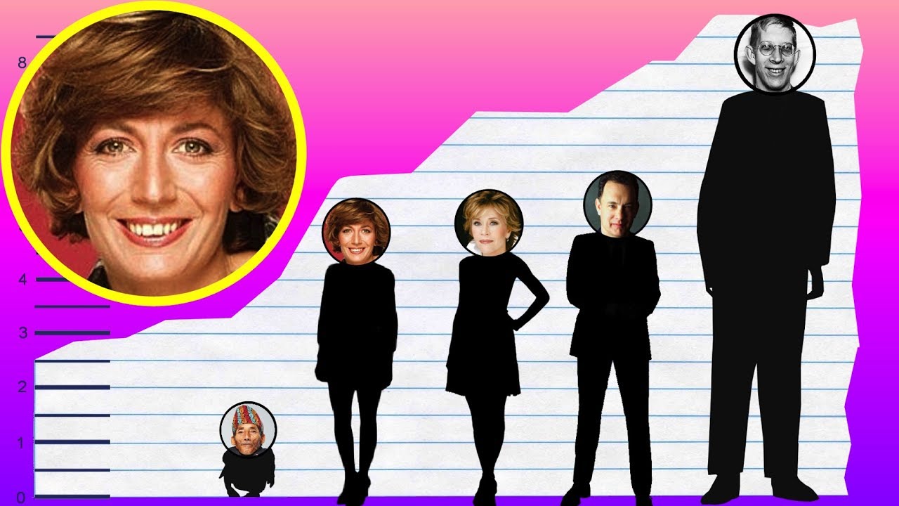 How Tall Is Penny Marshall? - Height Comparison! - YouTube
