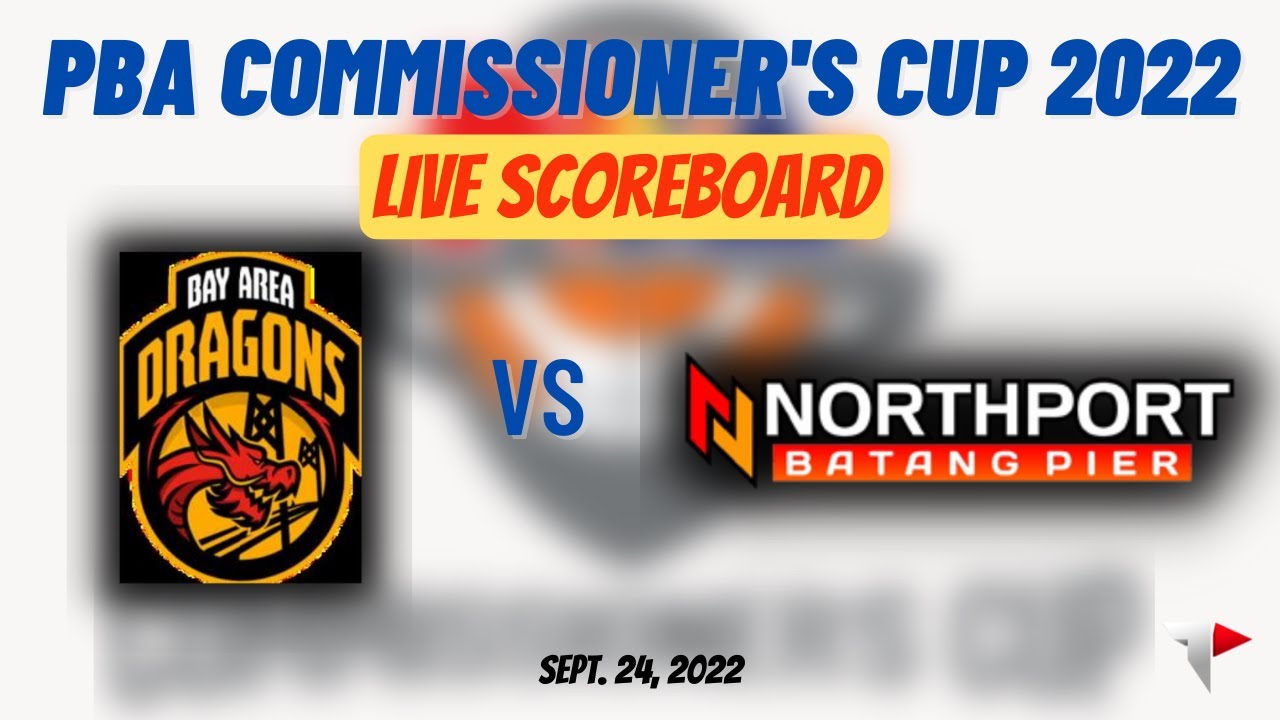 SCOREBOARD: BAY AREA DRAGONS VS NORTHPORT BATANG PIER | PBA ...