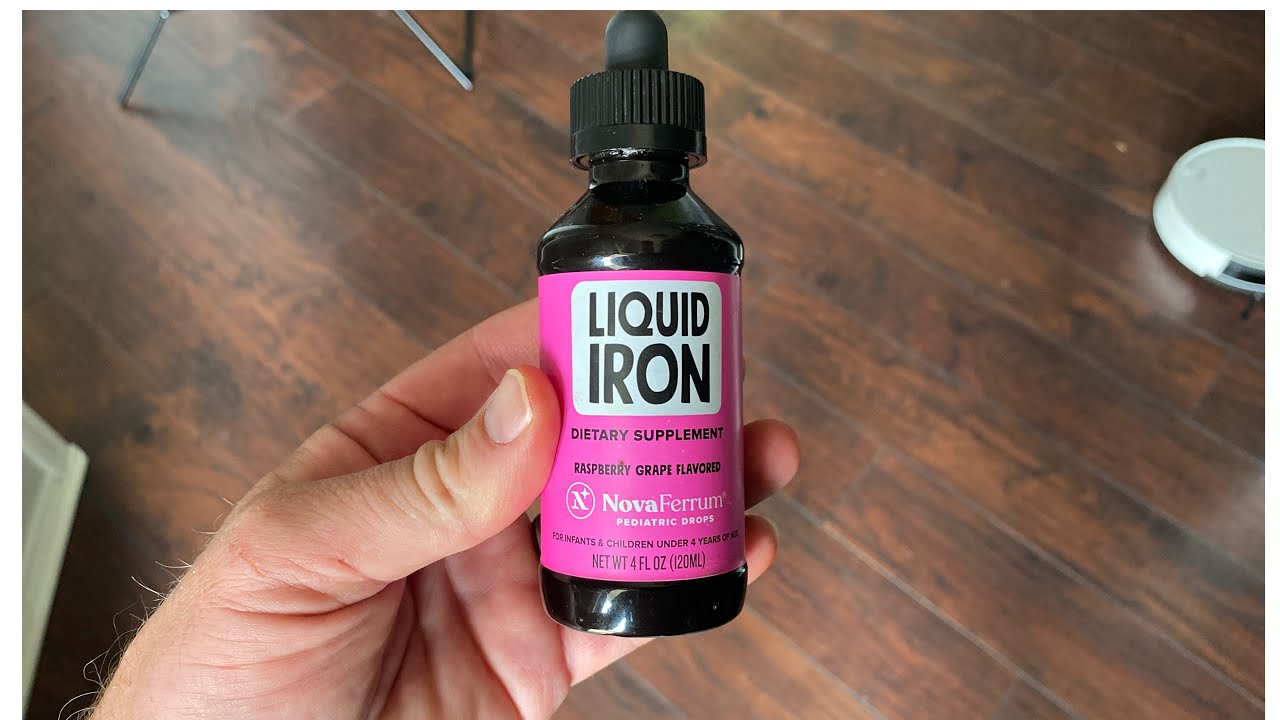 NovaFerrum Yummy | Pediatric Drops Liquid Iron Supplement for Infants ...