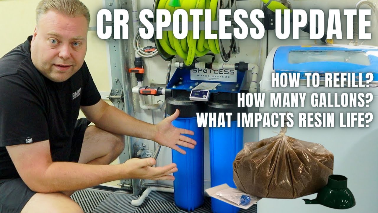 CR Spotless One Year Update & Refill | What Impacts DI Resin Life ...