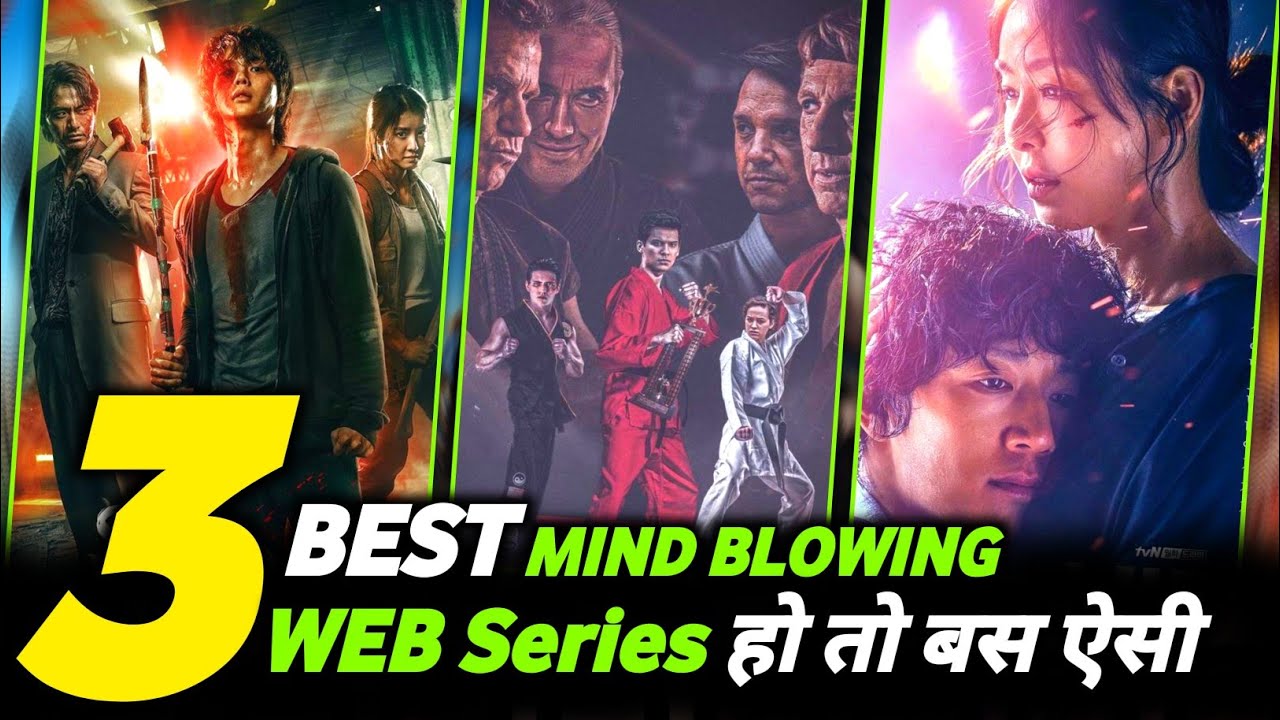 Top 3 New Best Action Adventure Web Series On Netflix | Top 3 New web ...