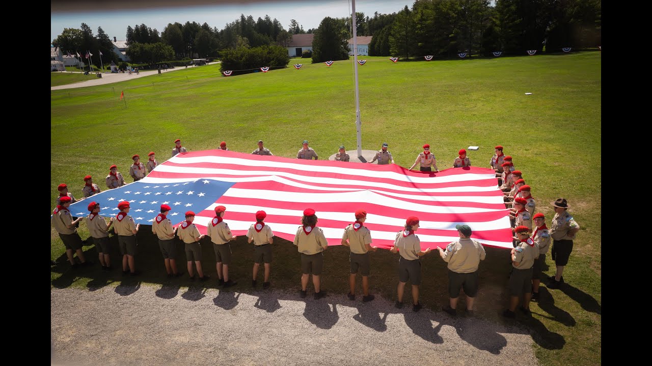 Troop 111 - About the Honor Guard / Mackinac Island Scout Service ...