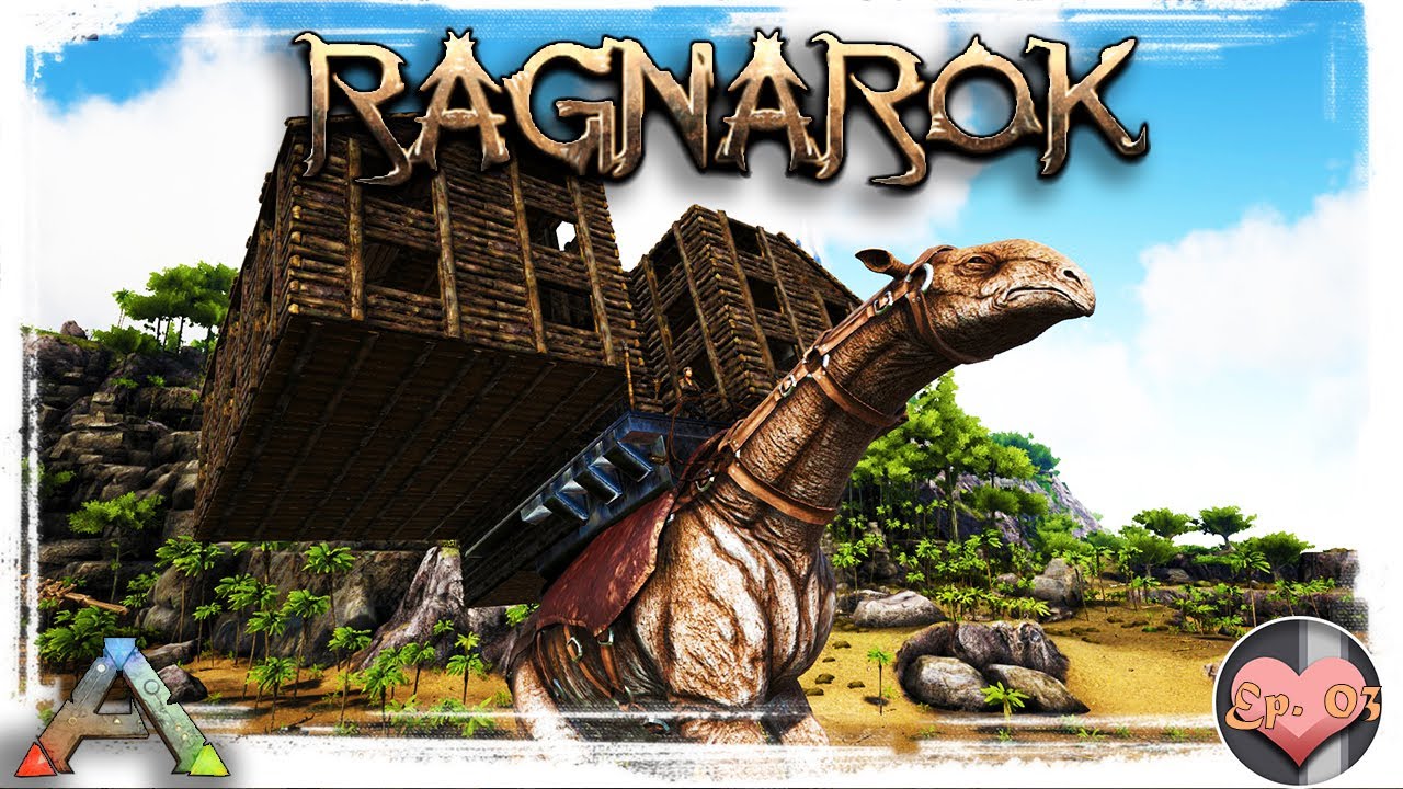 Mobile Paracer Base! - Vanilla Pooping Evolved - ARK: Ragnarok - Ep. 03 ...