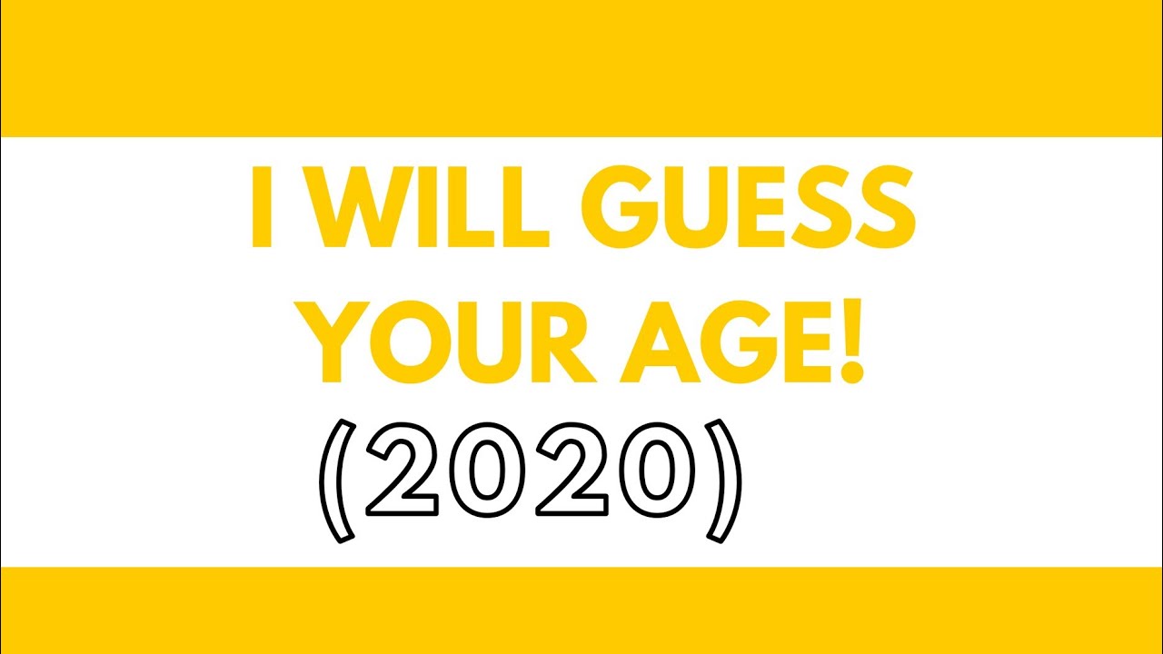 I will guess your age | Magic Math Tricks - YouTube