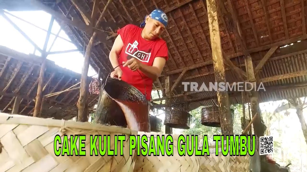 CAKE KULIT PISANG GULA TUMBU | JEJAK SI GUNDUL (02/12/23) - YouTube