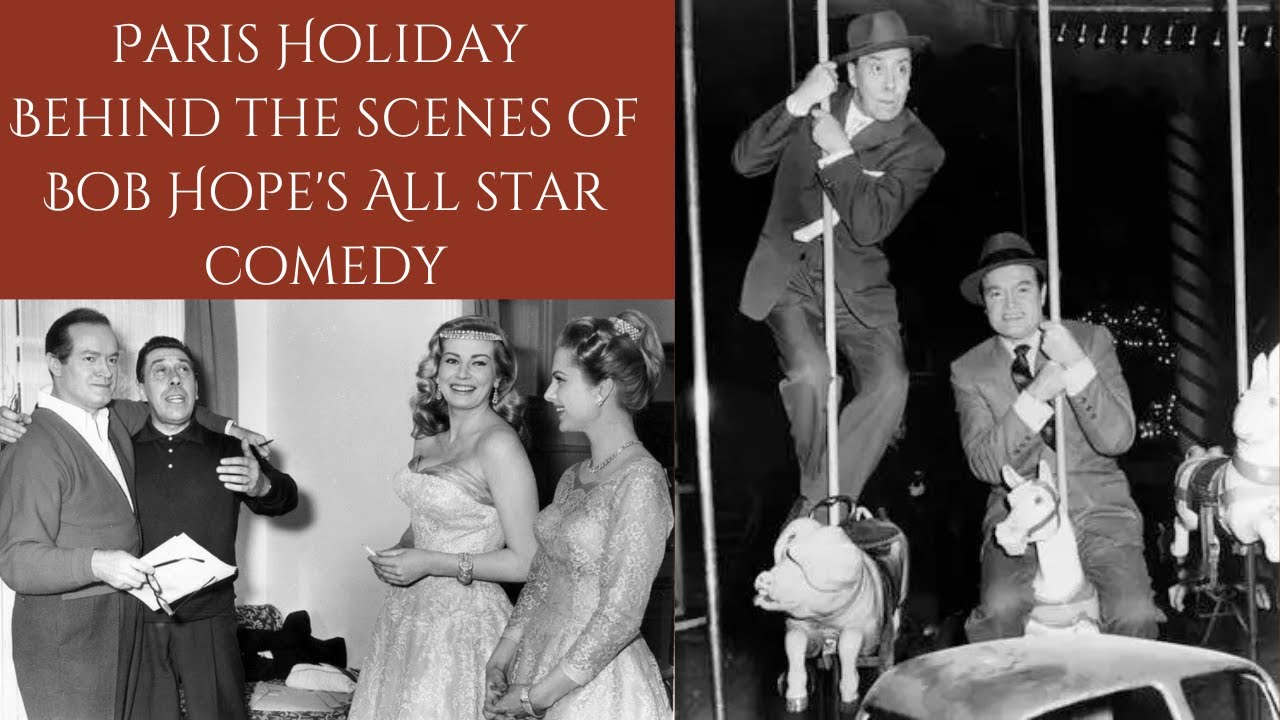 PARIS HOLIDAY 1958 - Behind The Scenes & Publicity Photos From Bob Hope ...