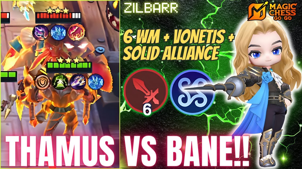 THAMUS VS BANE!! LAWAN THARZ GO GO! COMBO 6 WM + VONETIS SEA MAGIC ...