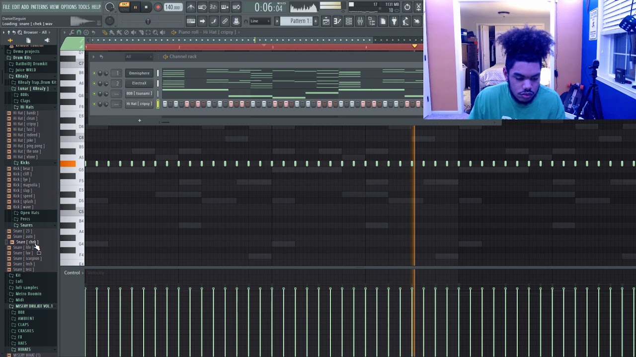 Making a simple but hard beat. (making a beat fl studio 20) - YouTube