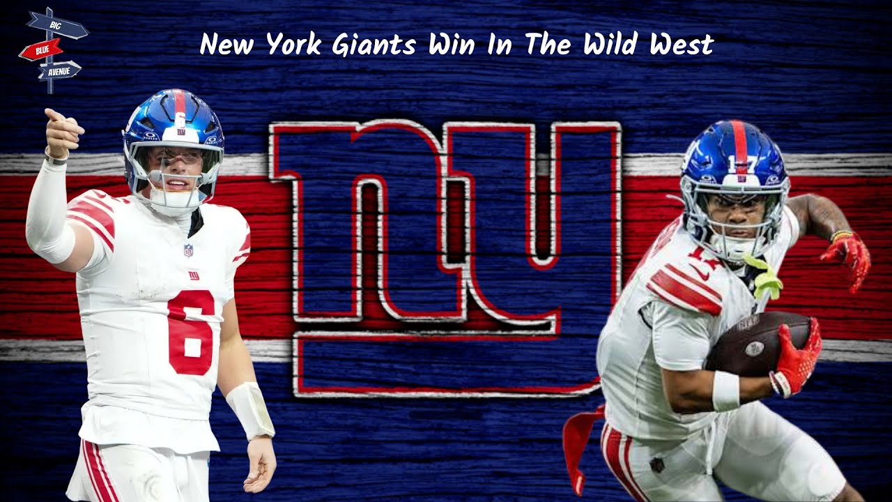 New York Giants Win In The Wild West | Lose #1 Overall Pick | Jaxson ...