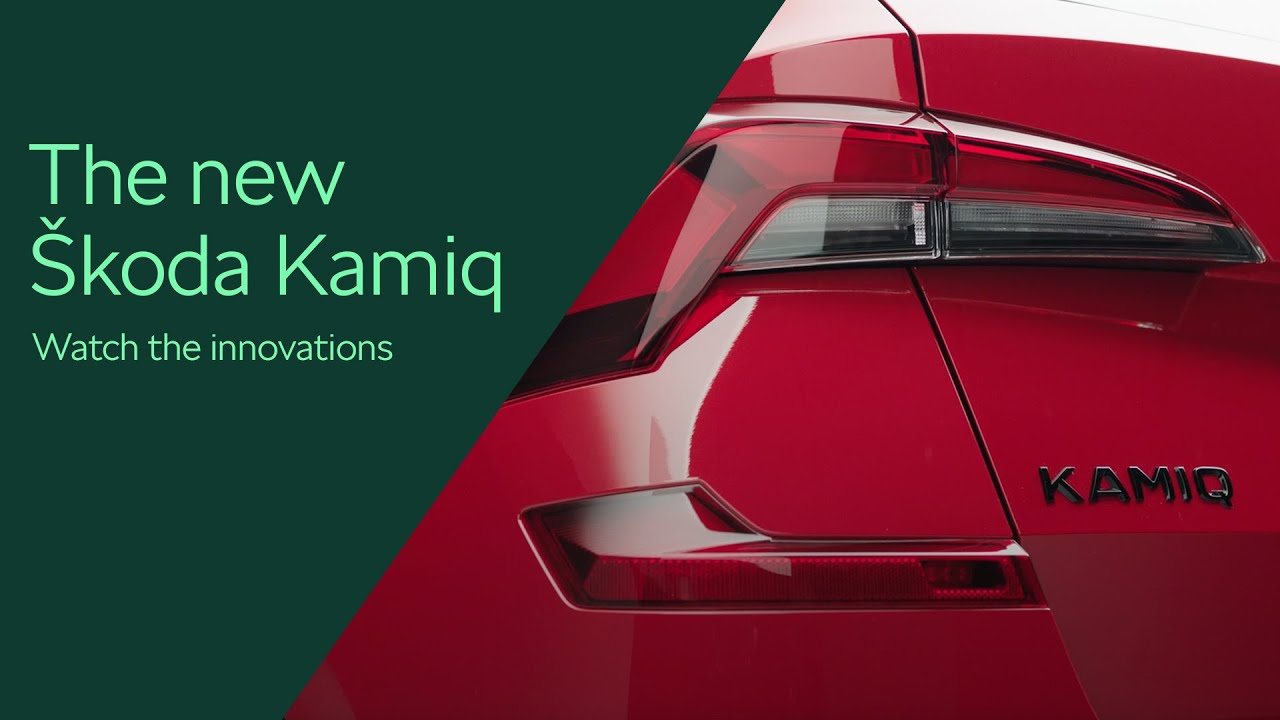 The new Škoda Kamiq: Watch the innovations - YouTube