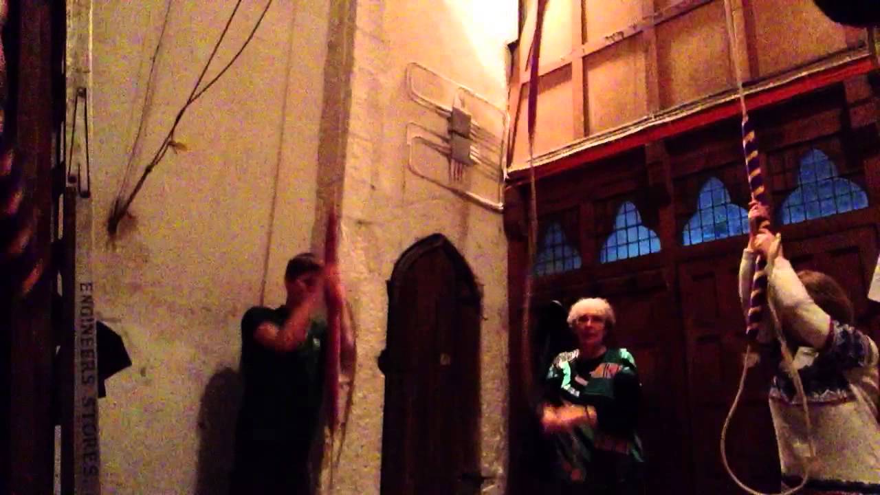 Bell ringing at Halling, Kent - YouTube