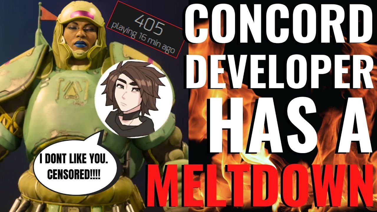 Concord Dev Has A MELTDOWN! CENSORS Gamers Over Criticizing The Game ...
