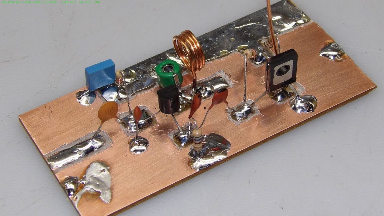 Transmissor de FM Estável, com etapa de potência... Fácil e que você ...