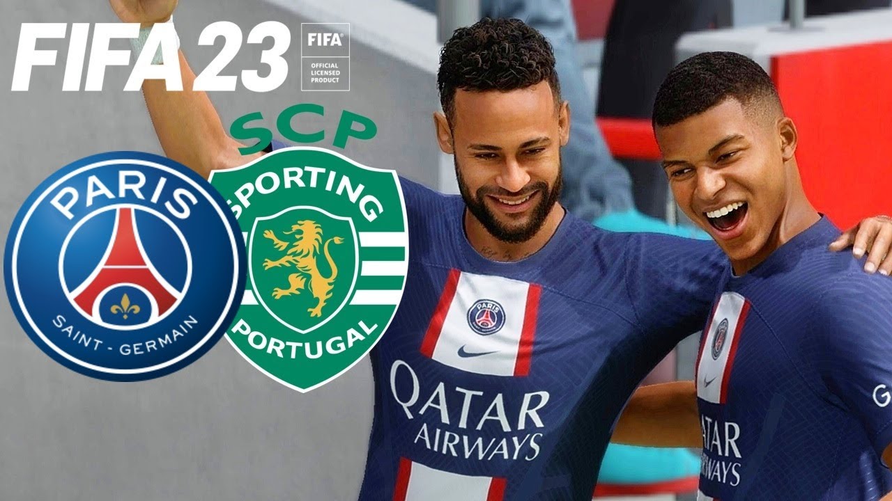 PSG - SPORTING // FIFA 23 Realistic Gameplay & Graphics MOD - YouTube