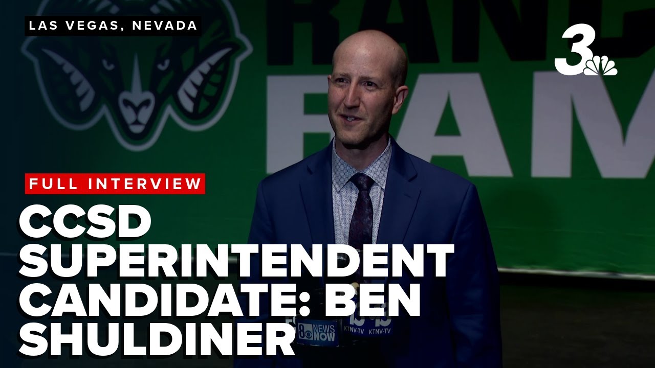 FULL INTERVIEW: CCSD Superintendent candidate Ben Shuldiner - YouTube