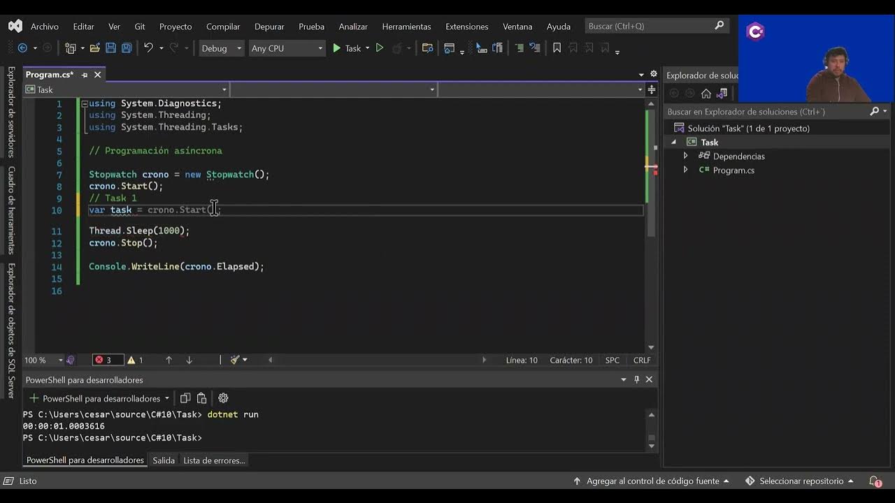 15 Programación Asíncrona Curso C Openbootcamp Youtube