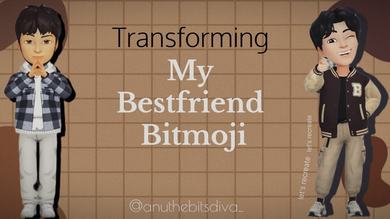 How To Make Aesthetic Bitmoji Face| Step by Step Tutorial #recreation # ...