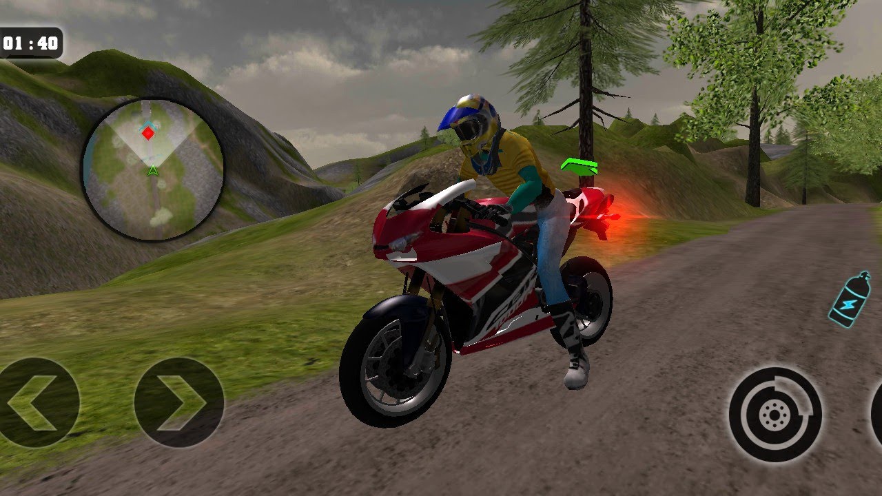 uphill offroad Motorbike Rider Gameplay – motorcycle 🏍️ Driving Game ...