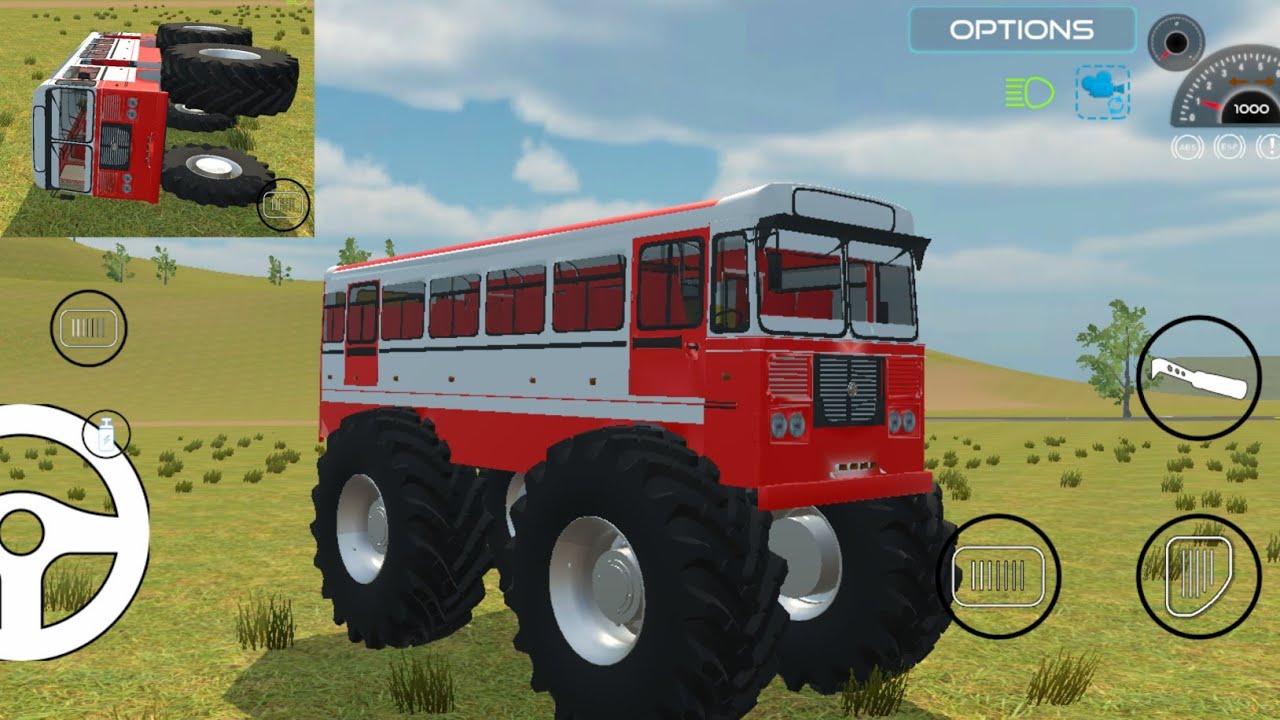 THE MONSTER BUS IN GAME| BUS GAME VIDEO| TRACTOR GAMES VIDEO - YouTube