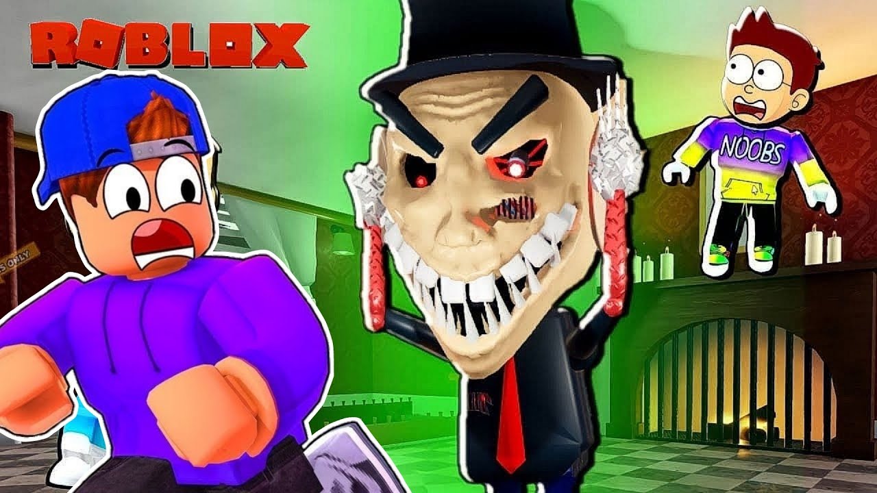 Candy Barry's Prison Run! (Scary Obby) On Roblox Game - YouTube