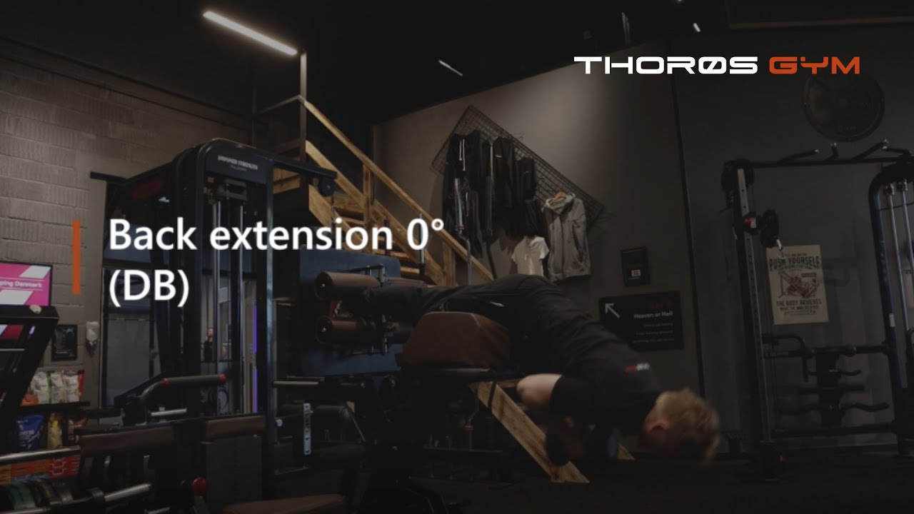 DB Back extension horisontal - YouTube