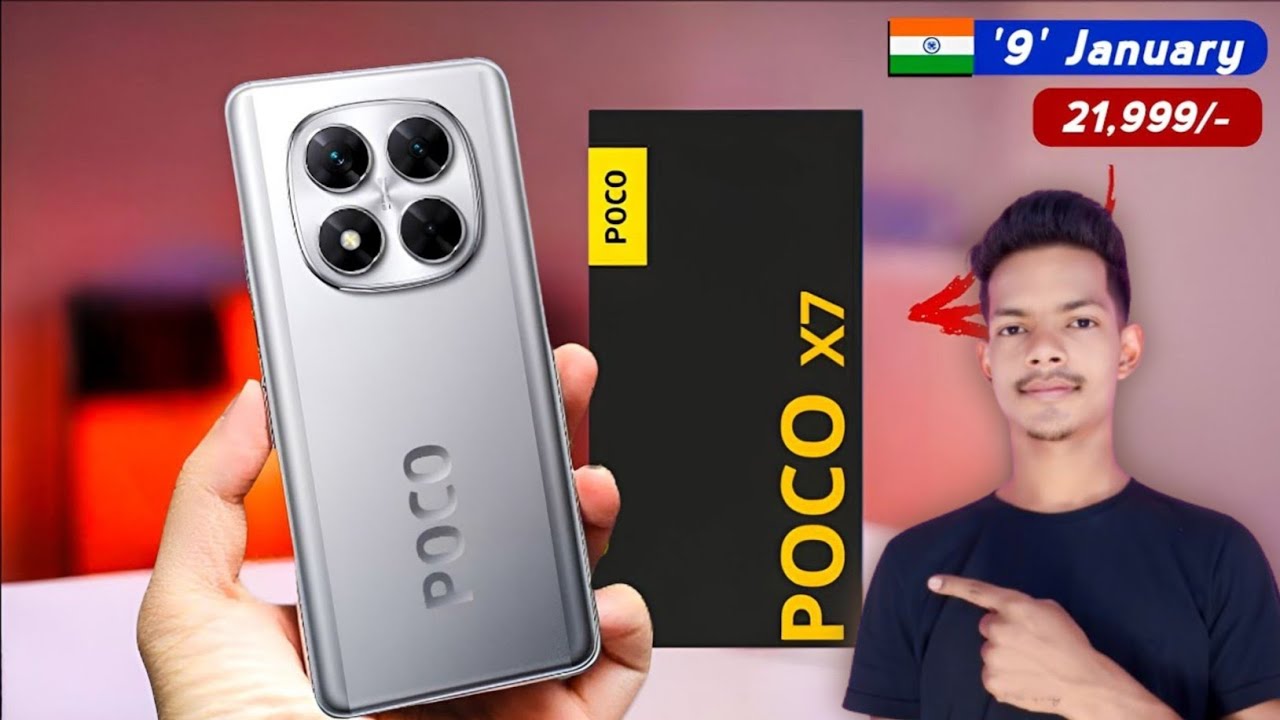POCO X7 5G India Launch Date | Poco X7 Price & Specs In India | Poco X7 ...