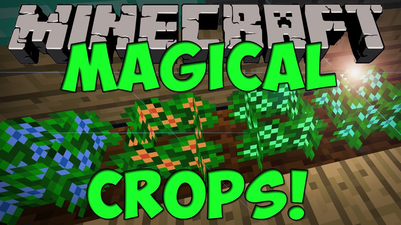 Minecraft Mods - Magical Crops Mod Spotlight: Grow Crops and Ores ...