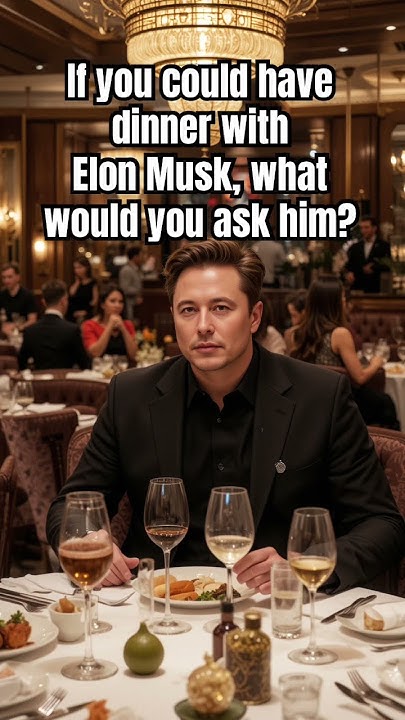 If you could have dinner with Elon Musk, what would you ask him? # ...