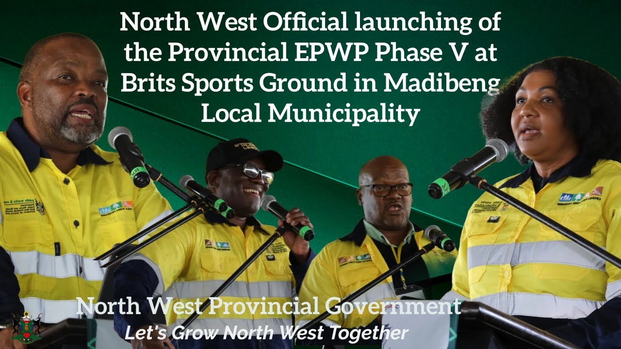 20 Years celebration of EPWP & Launch of phase V of the programme - YouTube