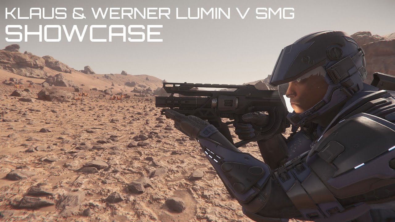 Star Citizen - Klaus & Werner Lumin V SMG Showcase - YouTube