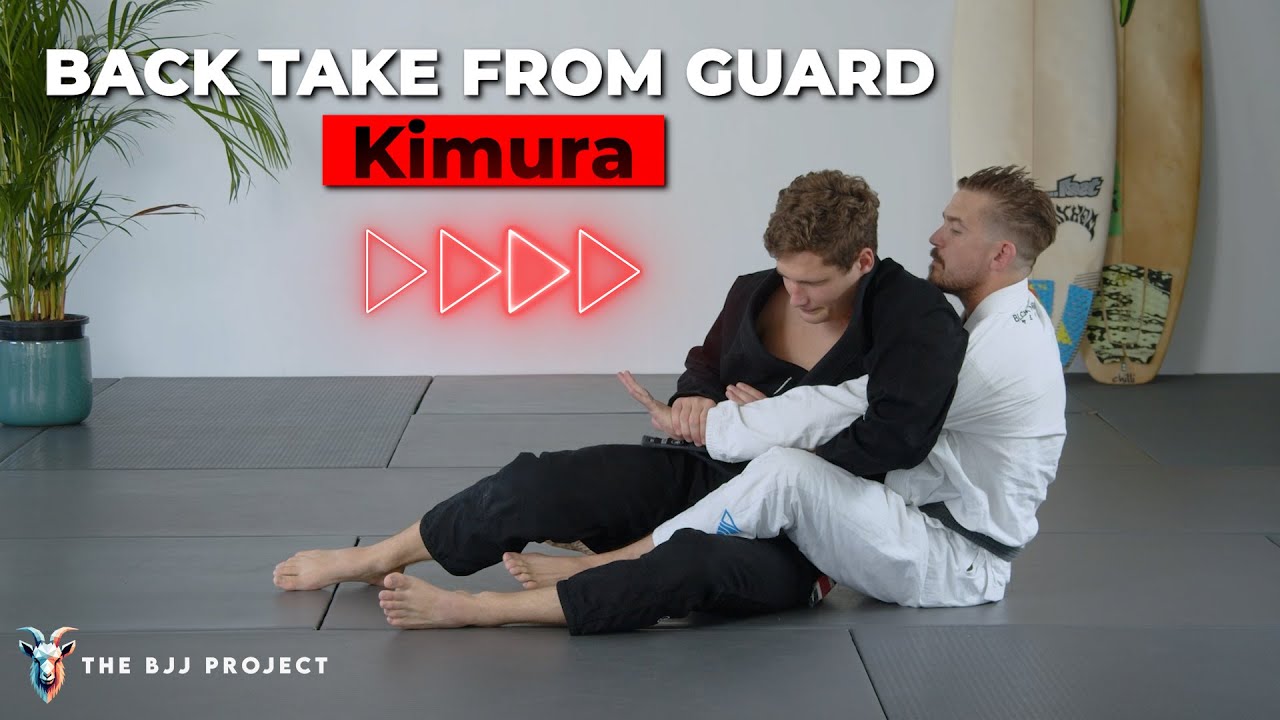 Kimura Escape and Back Take from inside Closed Guard - YouTube