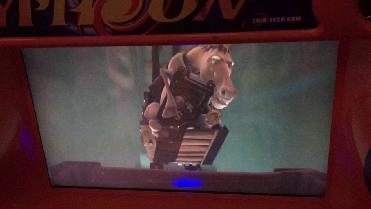 Virtual Roller Coaster at Dave and Busters - YouTube