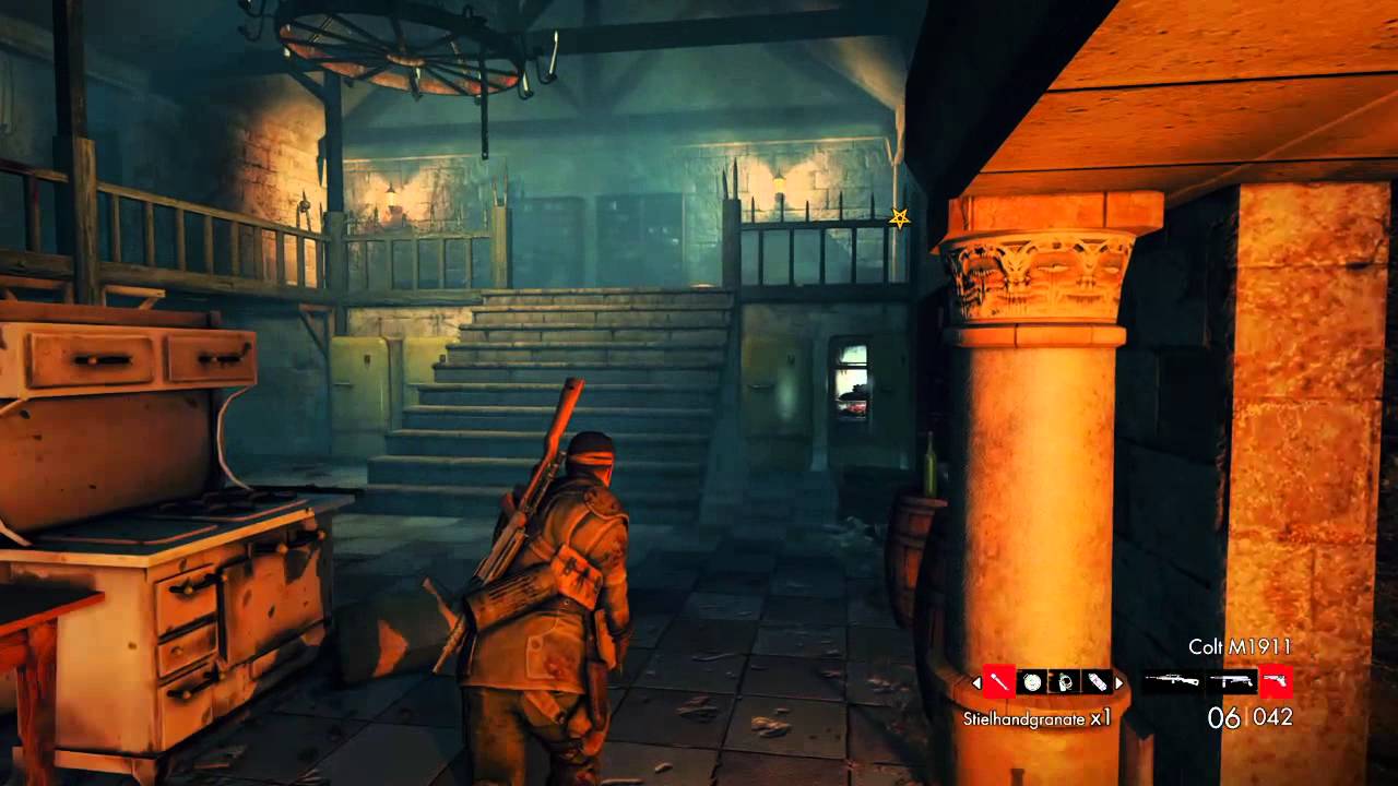 Zombie Army Trilogy marksman difficulty 36 - YouTube