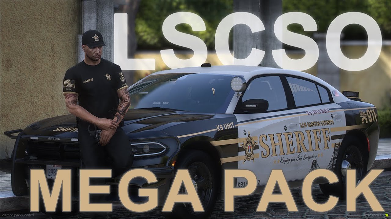 Los Santos County Sheriff MEGA Package Teaser Video | JA Designs - YouTube