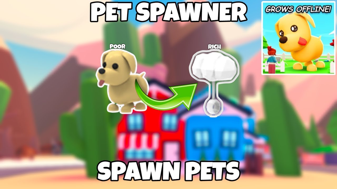 🐶 Adopt Me PET SPAWNER!? 🔥 Spawn FREE Pets Instantly! 🐾 - YouTube