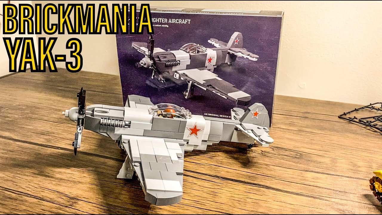 Brickmania Yak-3 Kit Review - YouTube
