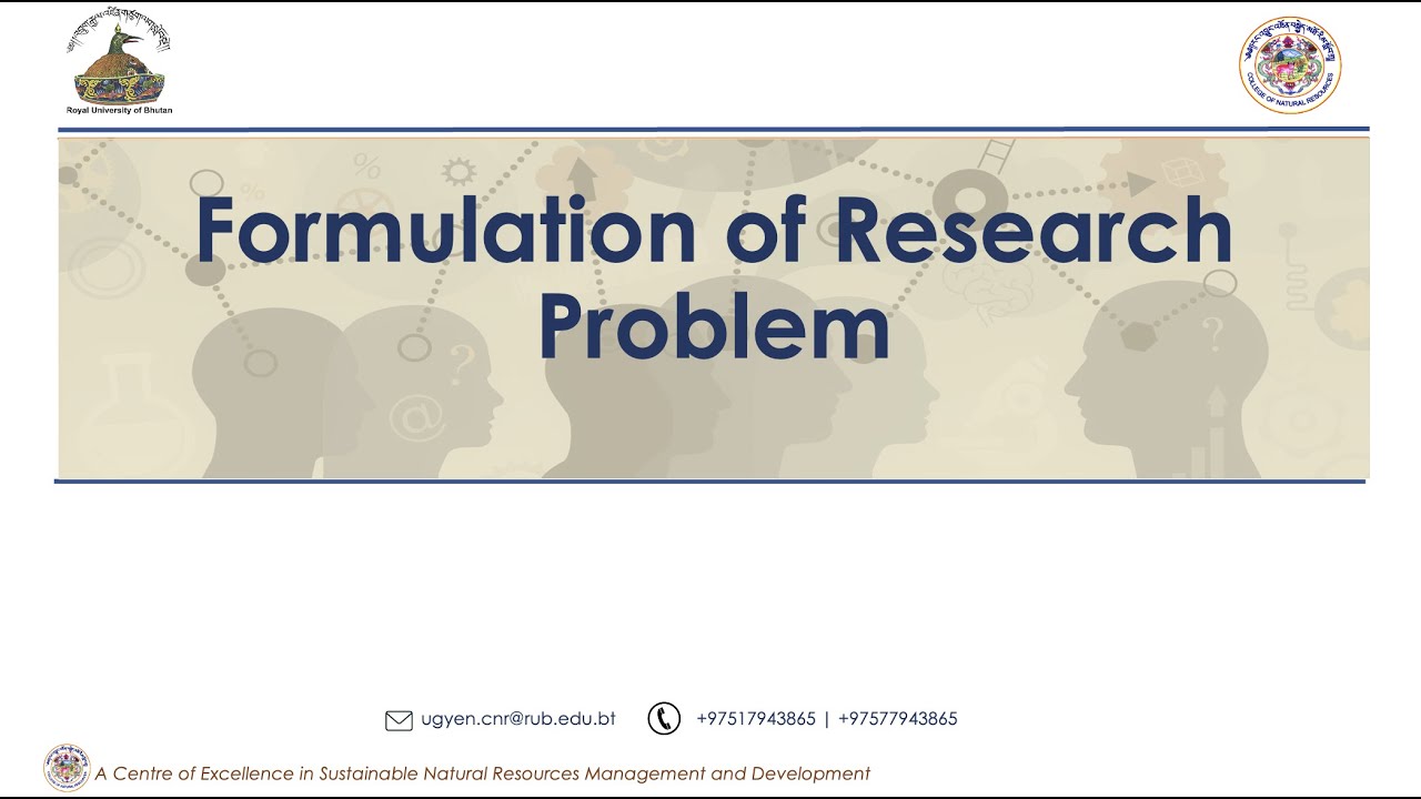 Formulating Research Problem - YouTube
