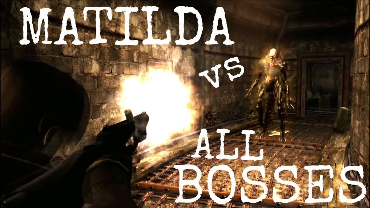 Killing ALL Bosses with the MATILDA | Resident Evil 4 HD - YouTube