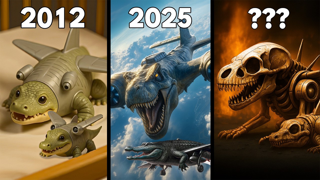 Evolution of Nuclearo Dinossauro - YouTube