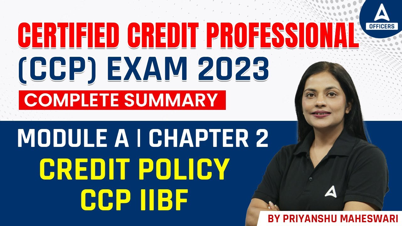 Certified Credit Professional (CCP) Exam 2023 | Complete Summary ...