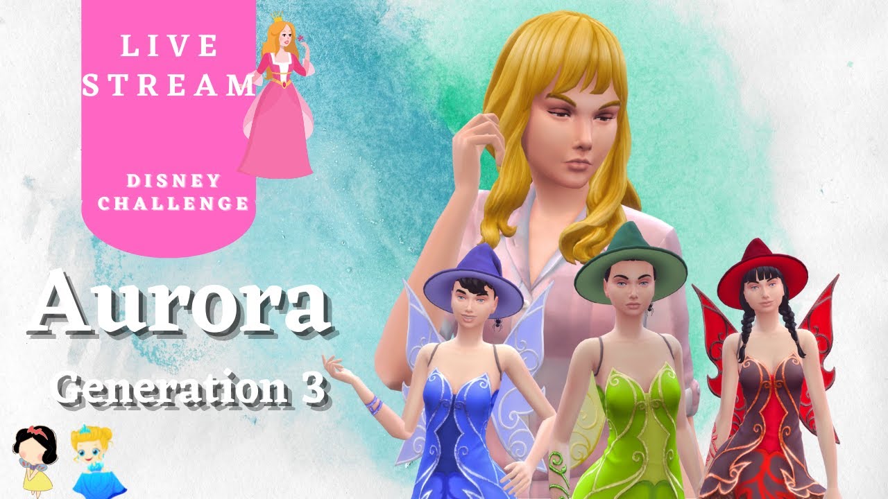 Cinderella to Aurora ~ Disney Princess Challenge - YouTube