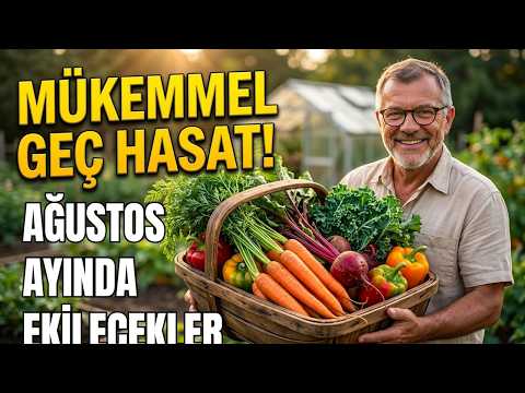 Ağustos Ayında Ekilebilecek Sebzeler Geç Hasat İçin Ağustos'ta Ekin: Bu Sebzeleri Kaçırma!
