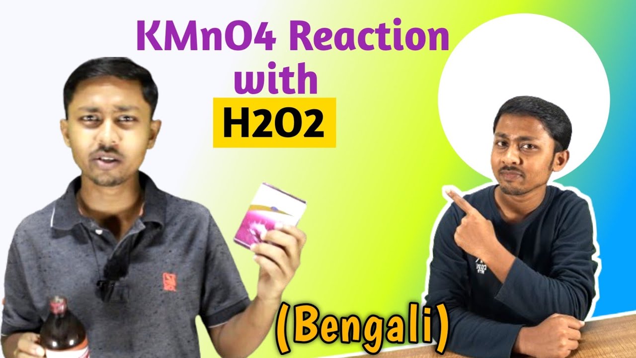 Potassium Permanganate with Hydrogen Peroxide Reaction | H2O2 Reaction ...