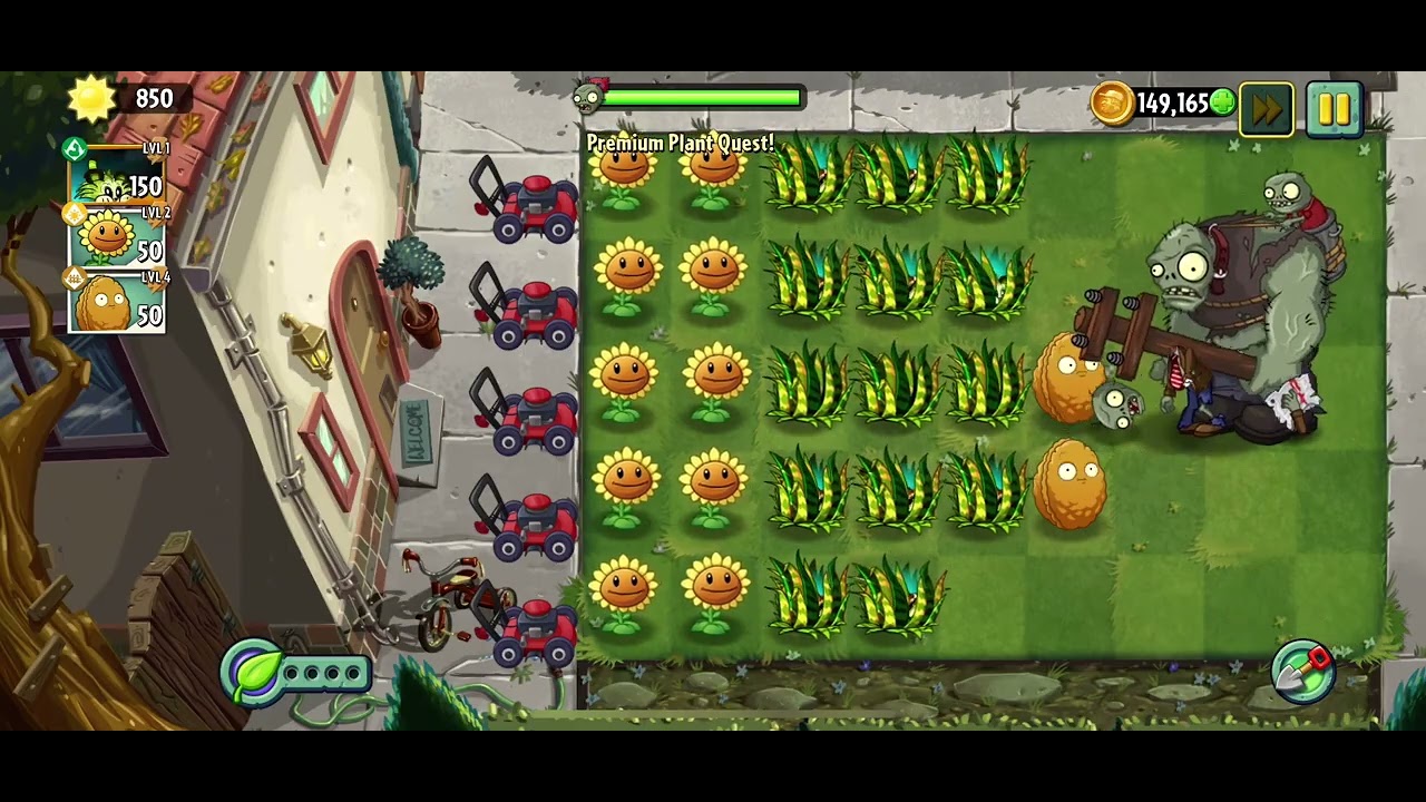 Testing out the angry kitty on pvz 2 - YouTube