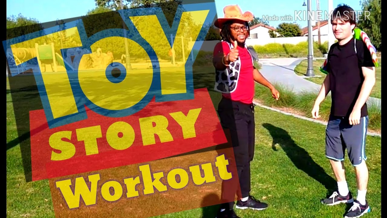 Toy Story workout | Partner Fitness | Cosplay Calisthenics| 2 person ...