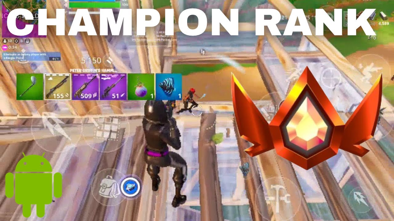 CHAMPION RANK On Fortnite Mobile... (120 FPS Ranked Gameplay) - YouTube