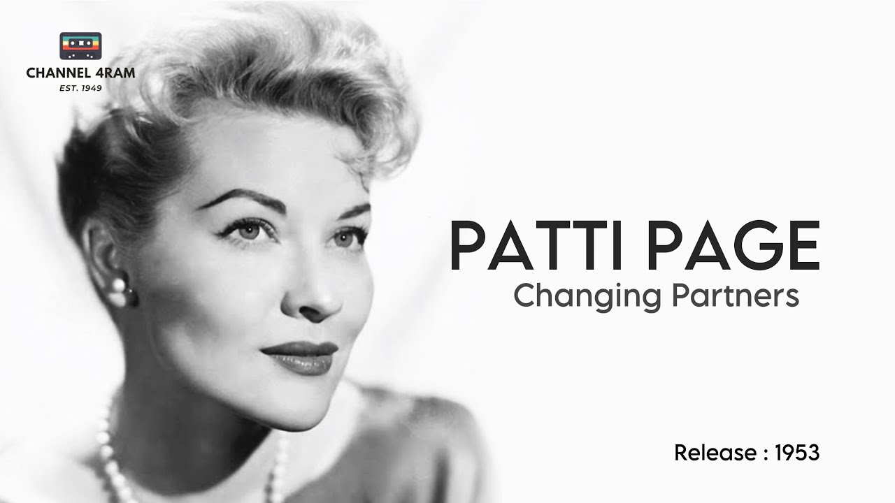 PATTI PAGE | Changing Partners - Release : 1953 - YouTube