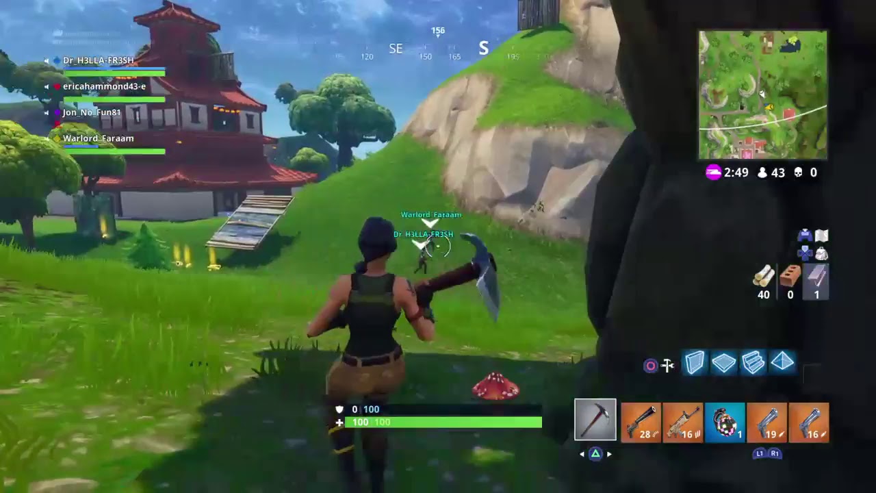 Fortnite all day - YouTube